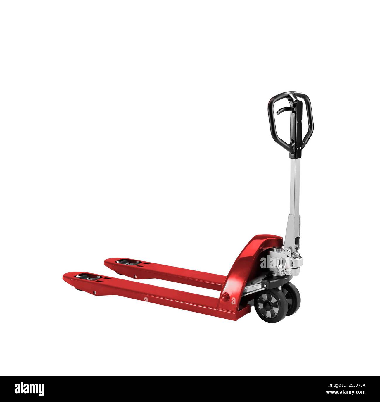 manual loader isolated on white Stock Photo - Alamy