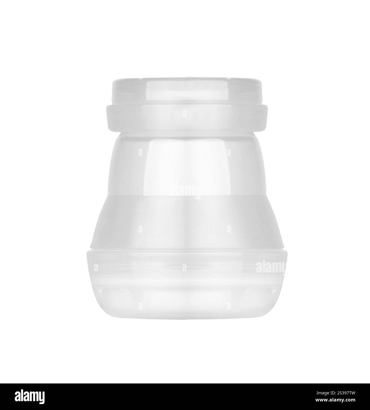 Empty transparent plastic bottle Black and White Stock Photos & Images ...