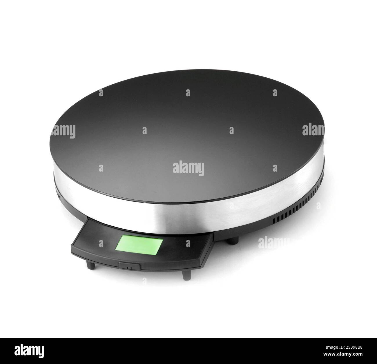 Electronic scales isolated on a white background. Electronic scales ...