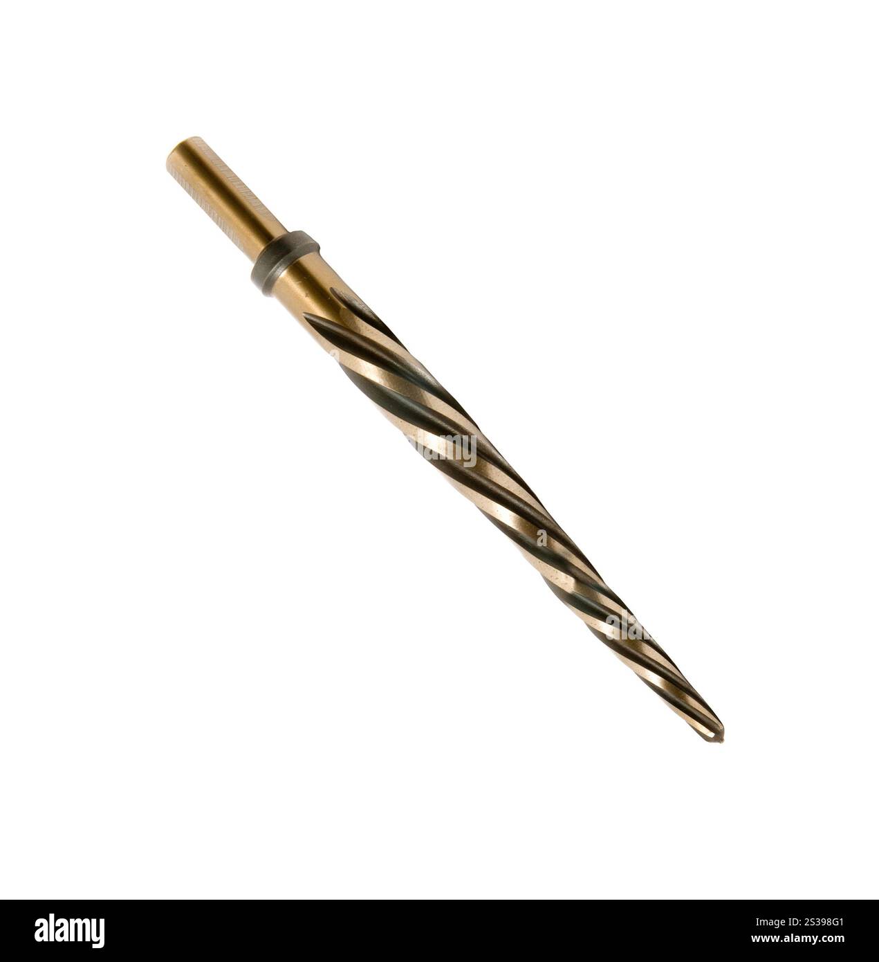 Drill bit, isolated on white. Drill bit Stock Photo - Alamy