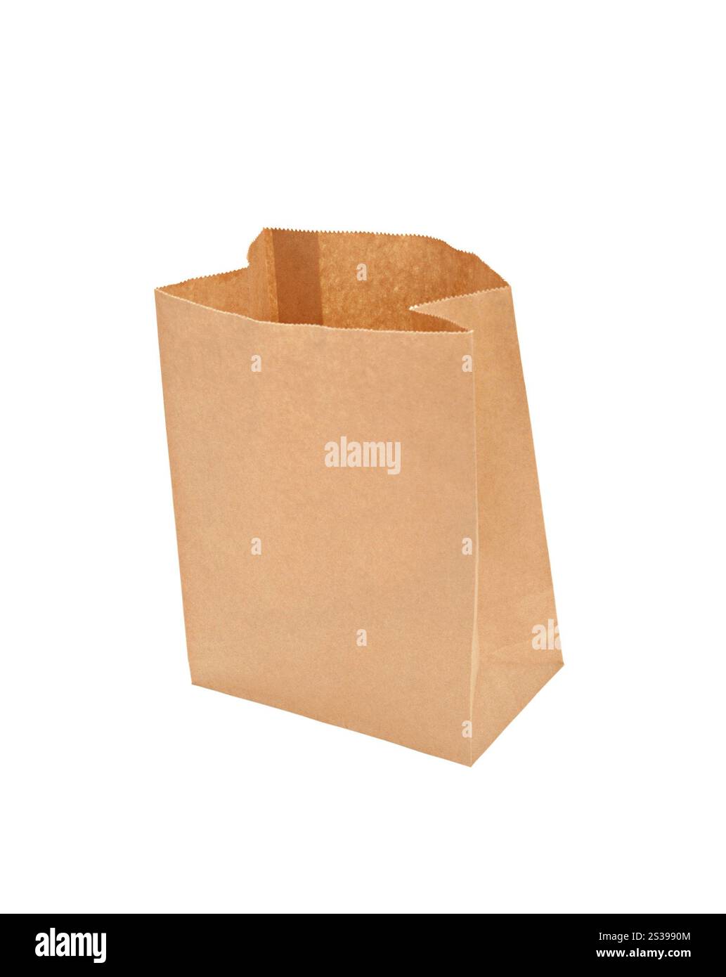 paper bag isolated on white background. paper bag Stock Photo - Alamy