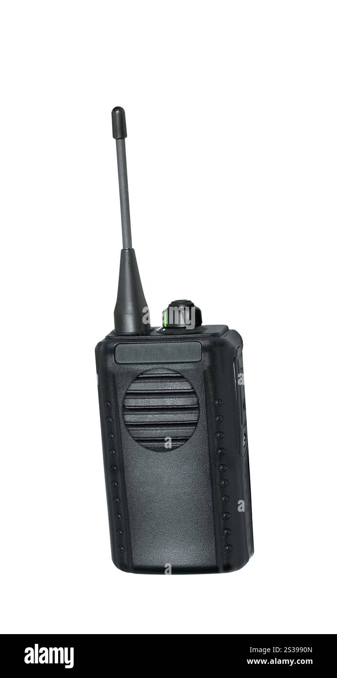 portable radio sets on a white background. portable radio sets Stock ...