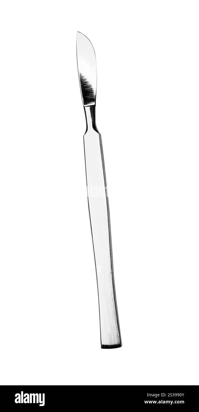Surgery scalpel isolated on white background. Surgery scalpel isolated ...