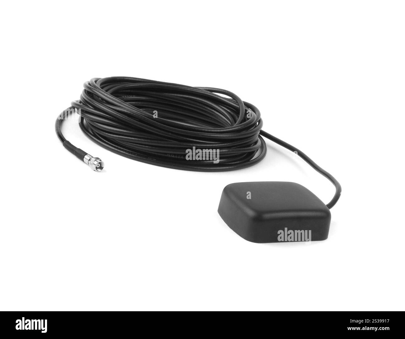 gps antenna isolated on white background. gps antenna isolated Stock ...