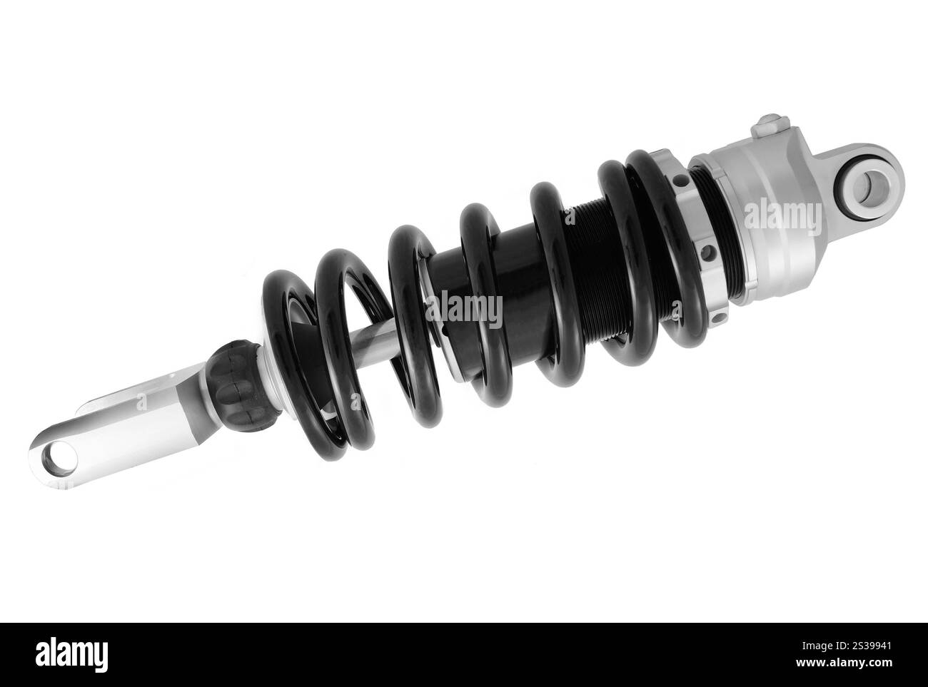 Shock absorber isolated on white background. Shock absorber isolated on ...