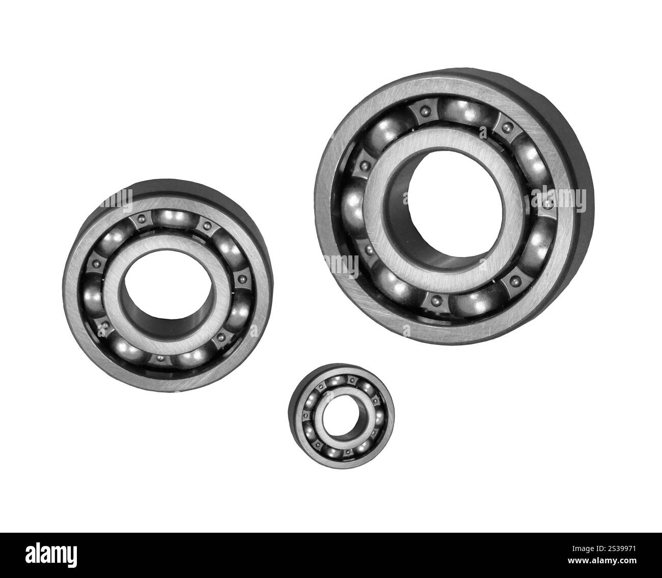 Balls bearing isolated on white background. Balls bearing isolated ...