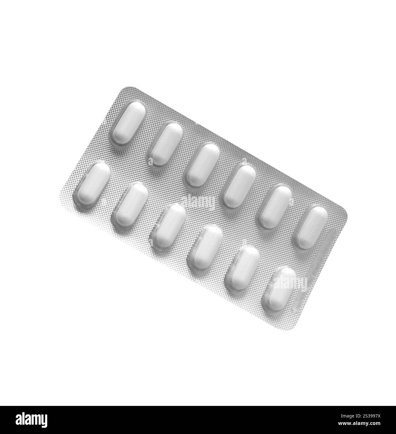 Tablets isolated on white background. Tablets Stock Photo - Alamy