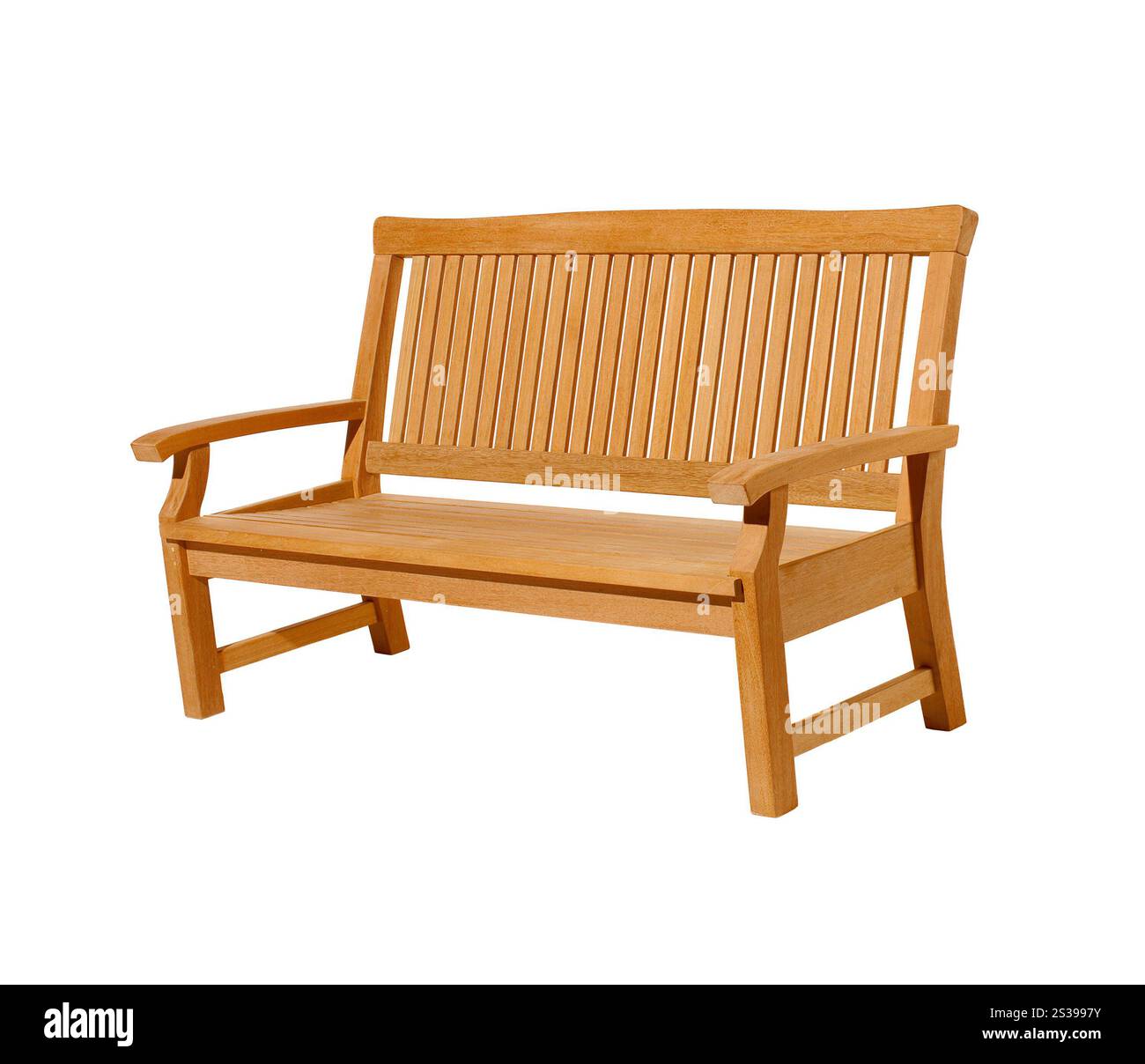 Bench Isolated On White Background. Bench Isolated Stock Photo - Alamy