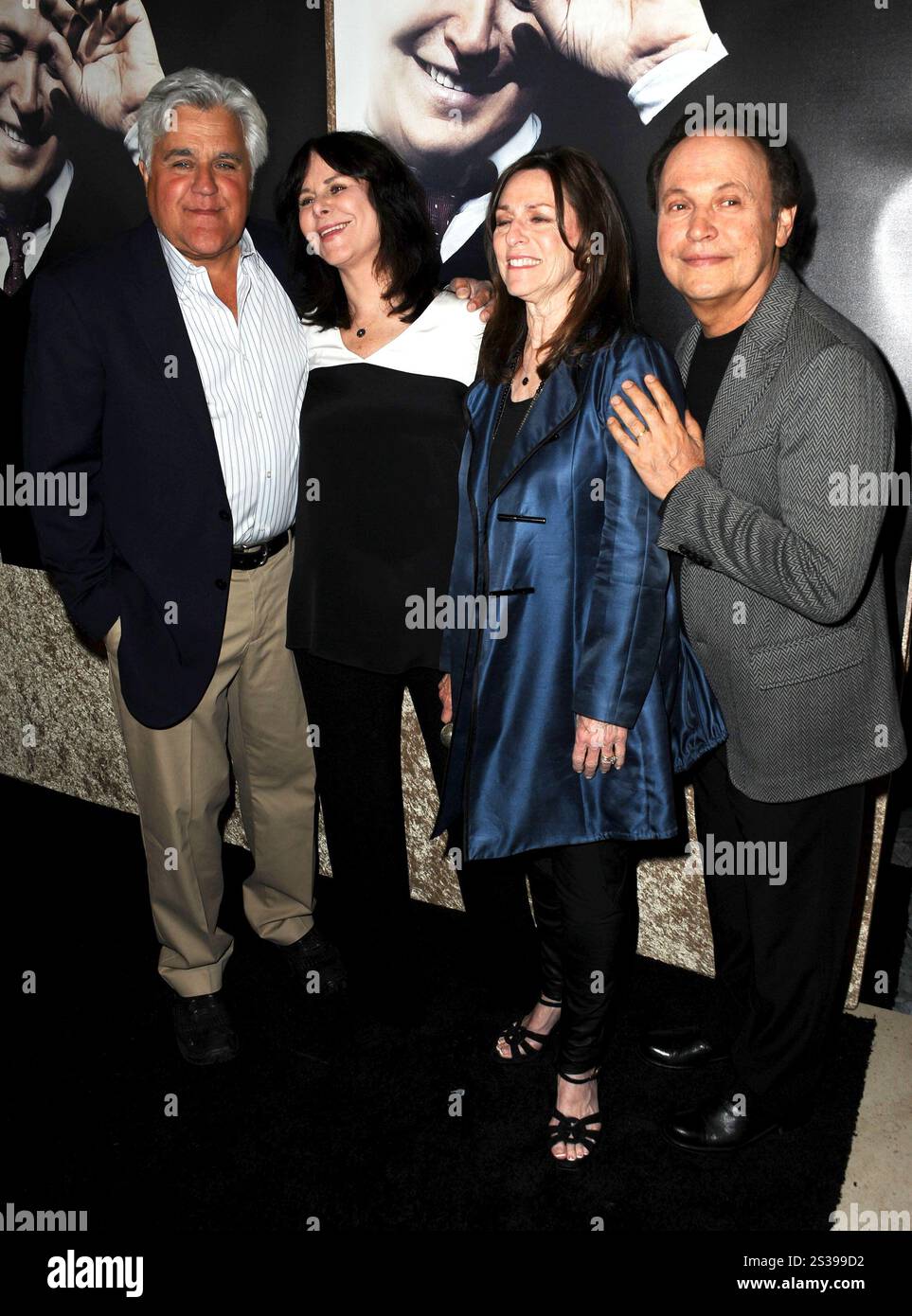 Jay Leno and Billy Crystal at an exclusive presentation of HBO's 'Billy ...