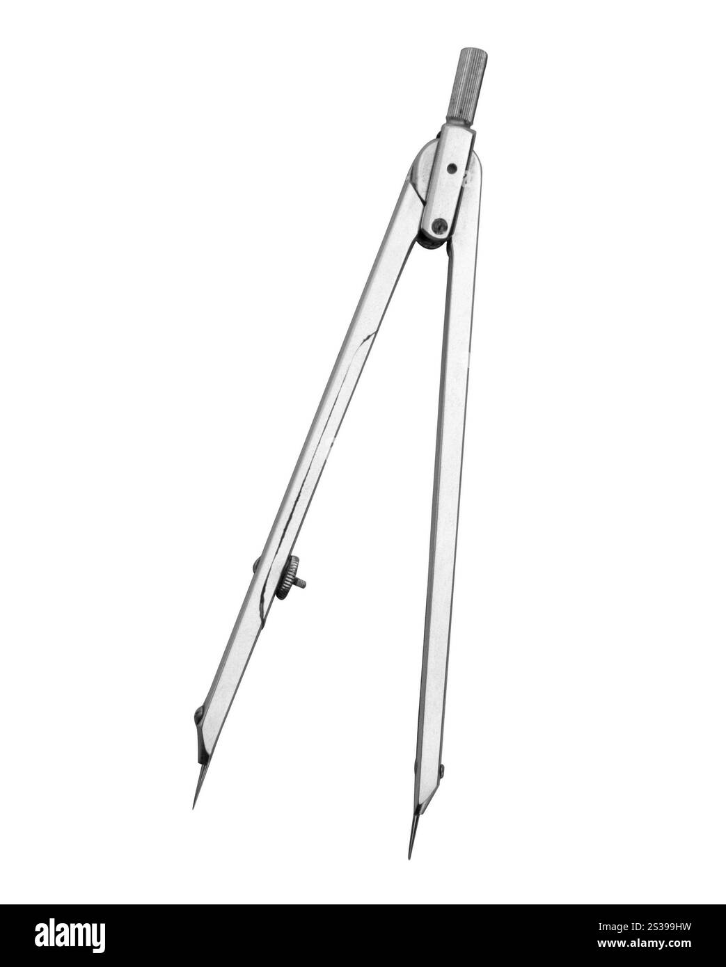 drafting compass isolated on white background. drafting compass ...