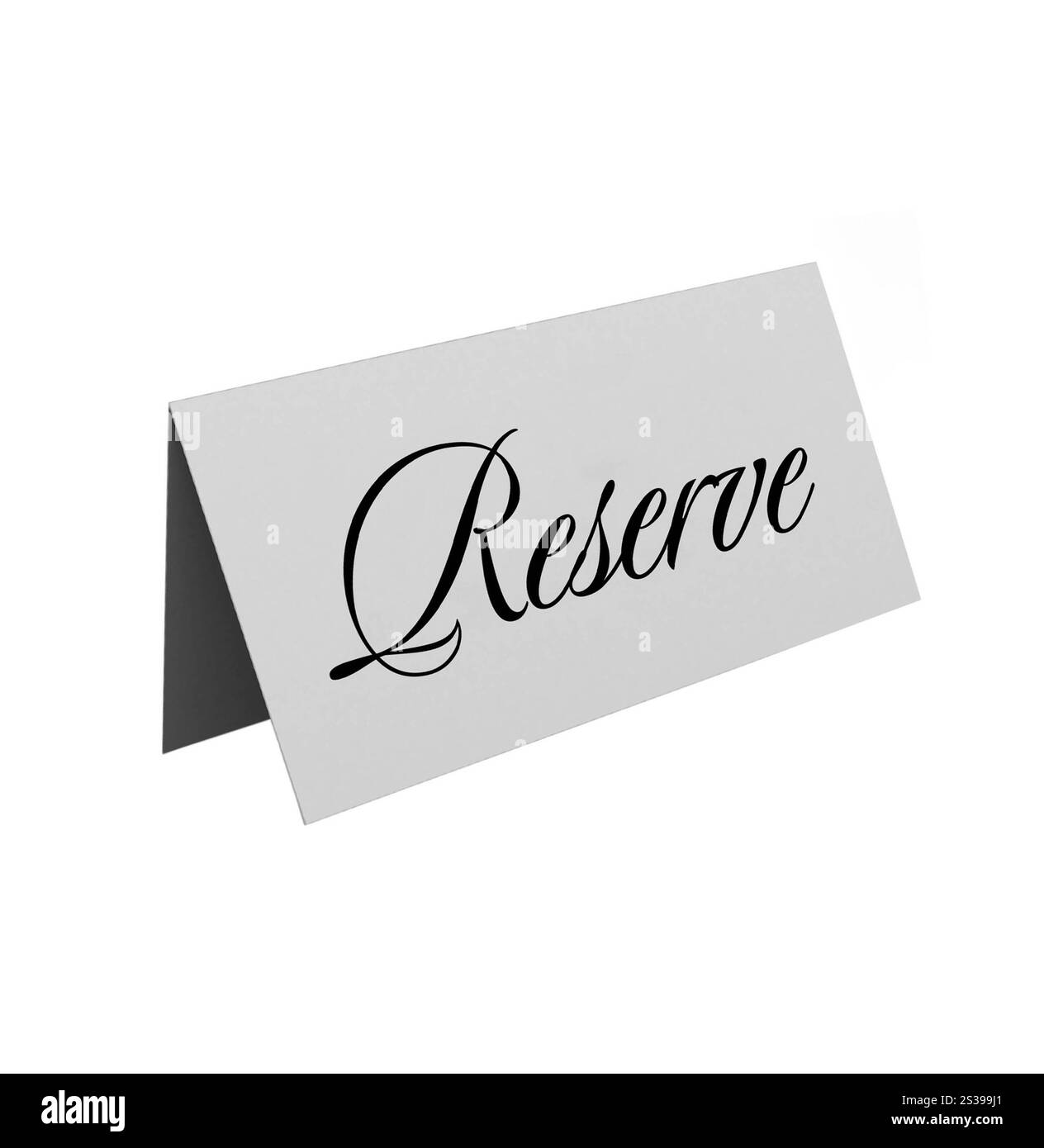 Reserved restaurant Black and White Stock Photos & Images - Alamy