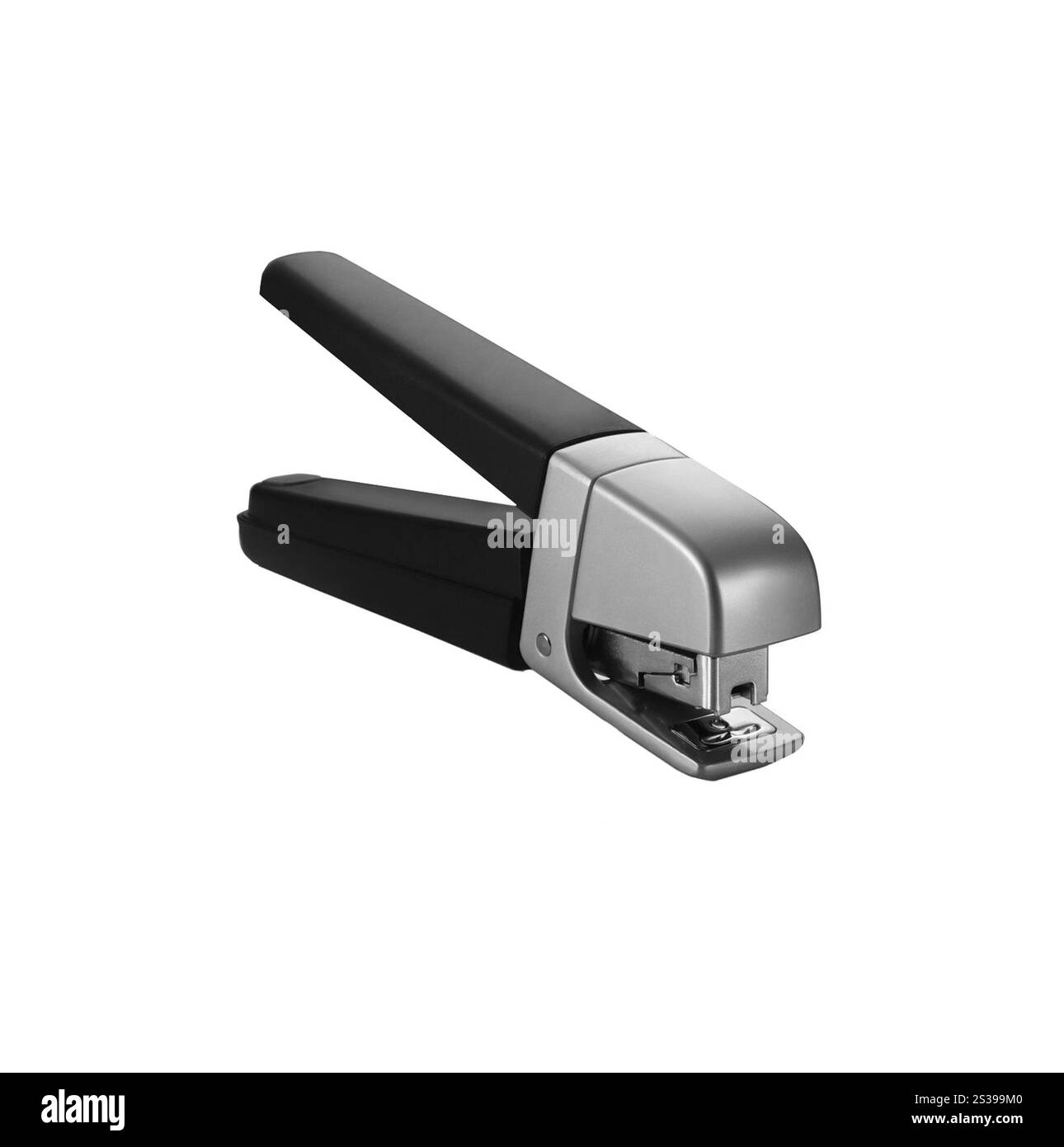 Black stapler isolated on white background. Black stapler Stock Photo ...