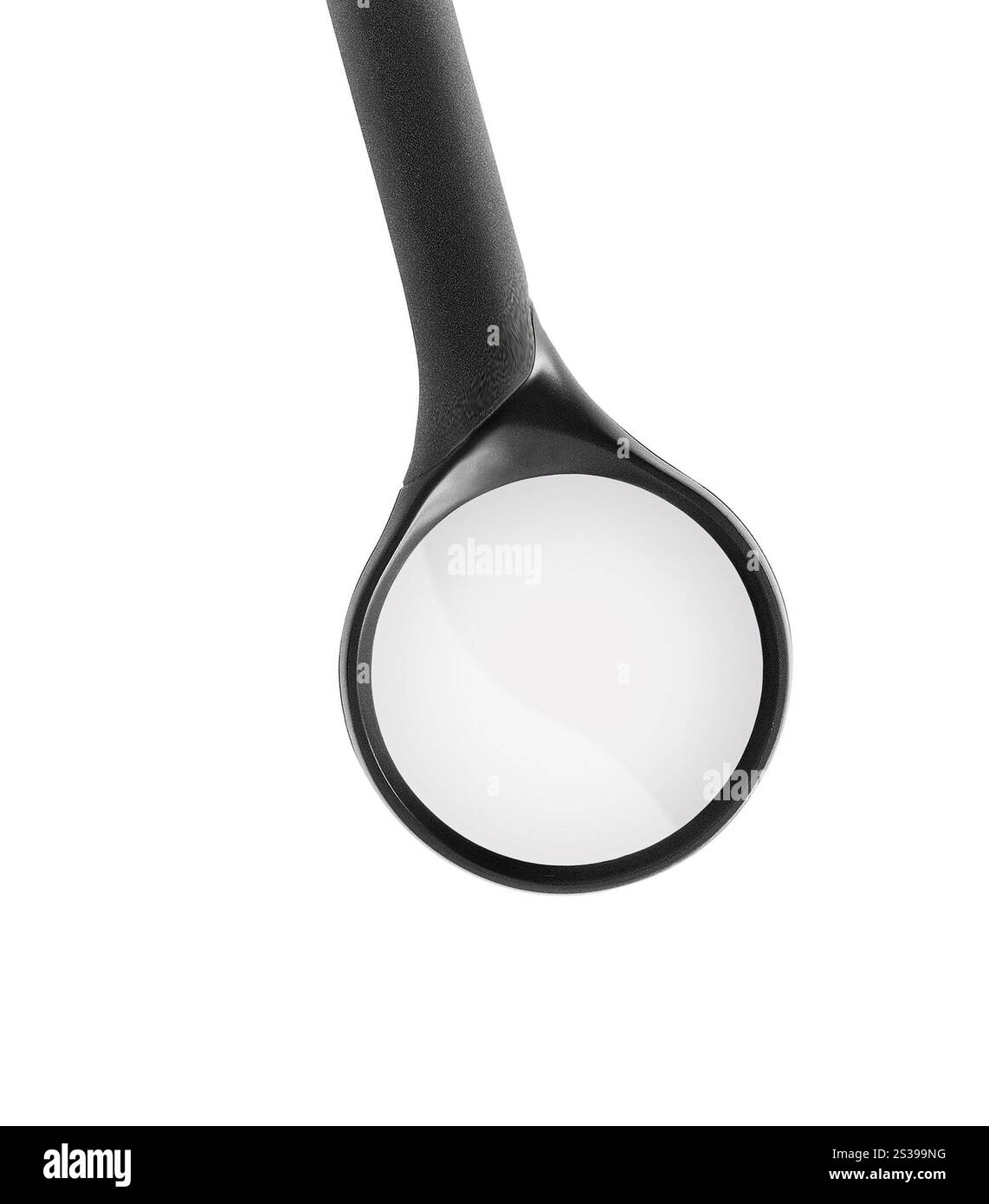 Magnifier isolated on white background. Magnifier Stock Photo - Alamy