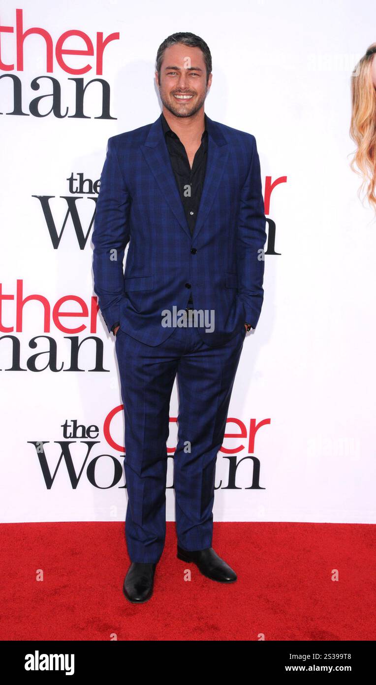 Taylor Kinney at 'The Other Woman' Premiere held at the Nokia Theater ...