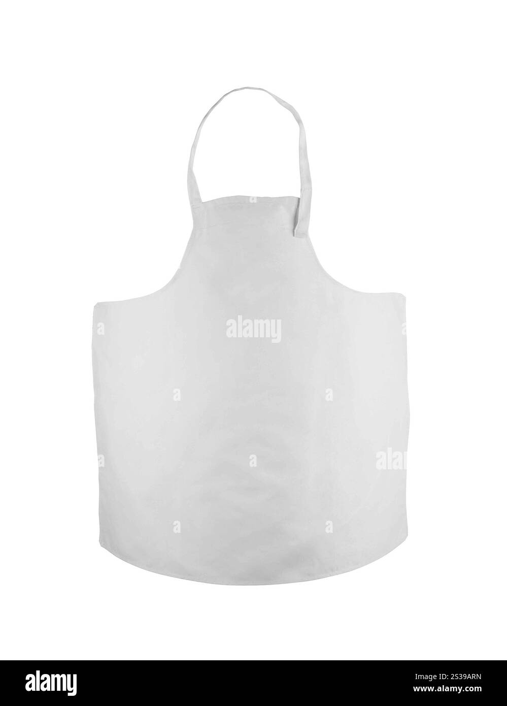 white apron isolated on white background. white apron Stock Photo - Alamy