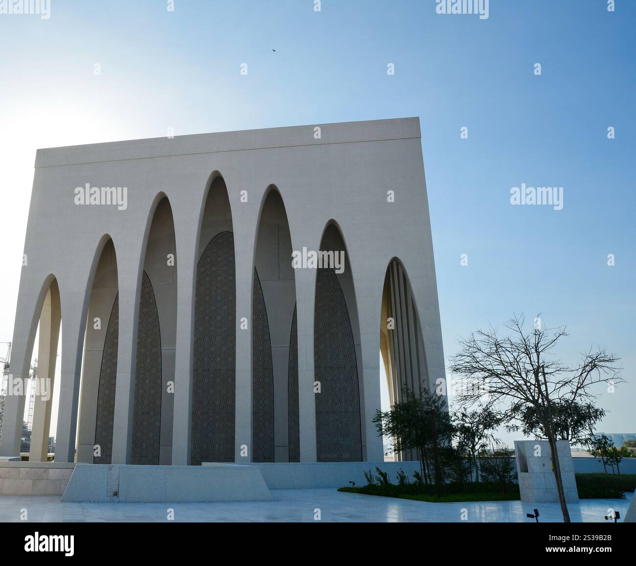Abu Dhabi, United Arab Emirates - January, 17, 2024 : The Church at the ...