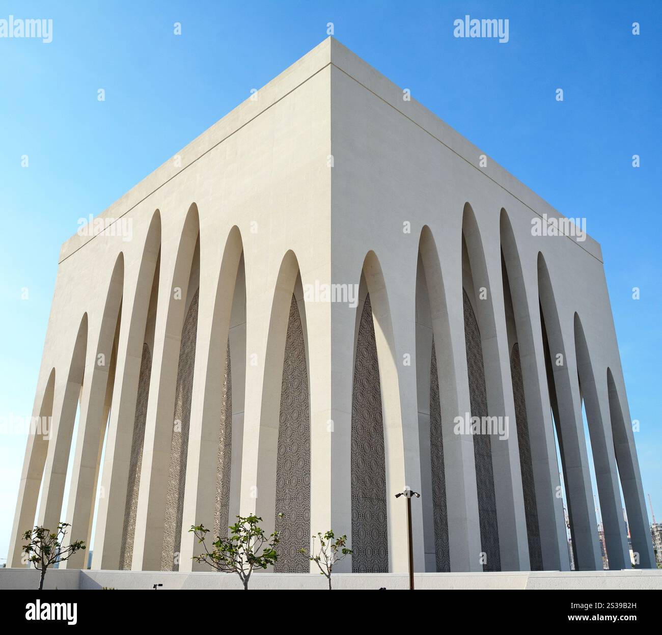 Abu Dhabi, United Arab Emirates - January, 17, 2024 : The Church at the ...