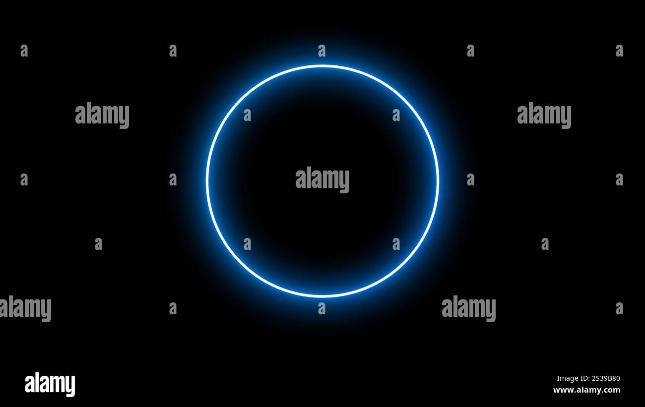 Artificial Intelligence with Gradient Ring Stock Photo - Alamy
