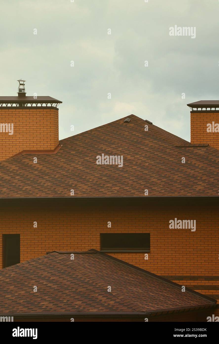 The house is equipped with high-quality roofing of shingles (bitumen ...