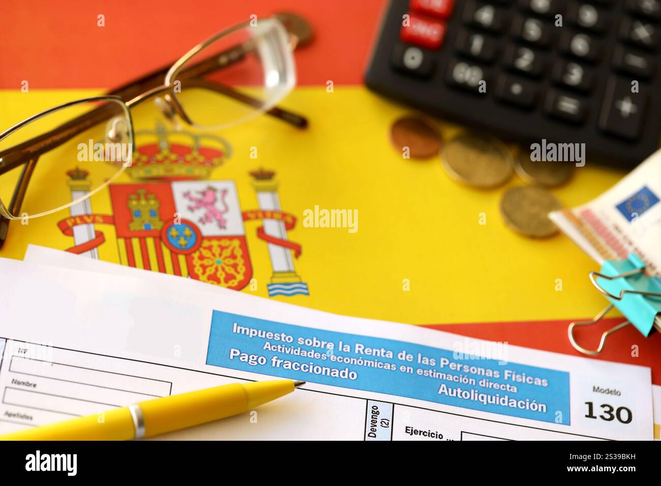 Modelo 130 spanish tax form for personal income tax for employers and ...