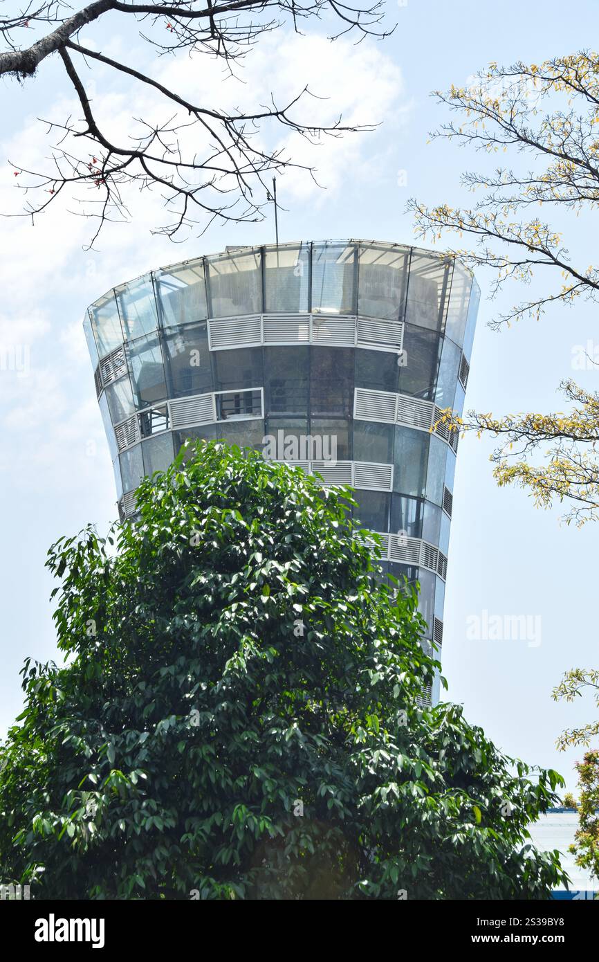 Observation Tower at Purwodadi Botanical Gardens (Kebun Raya Purwodadi ...