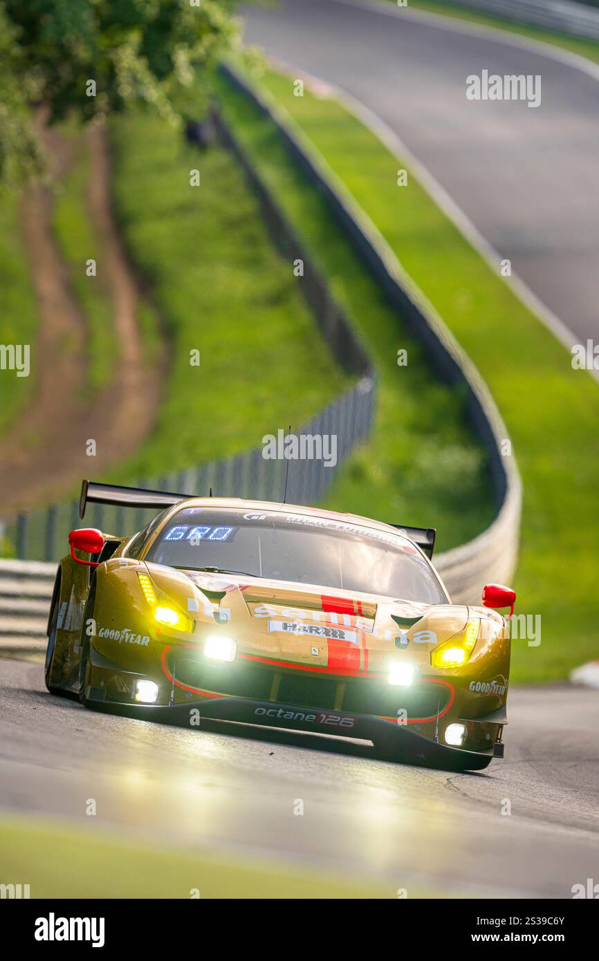 Ferrari 296 Race Car Stock Photo - Alamy