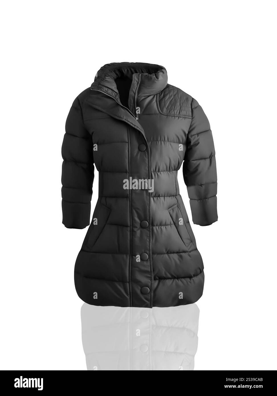 Coat isolated on white background. Coat Stock Photo - Alamy