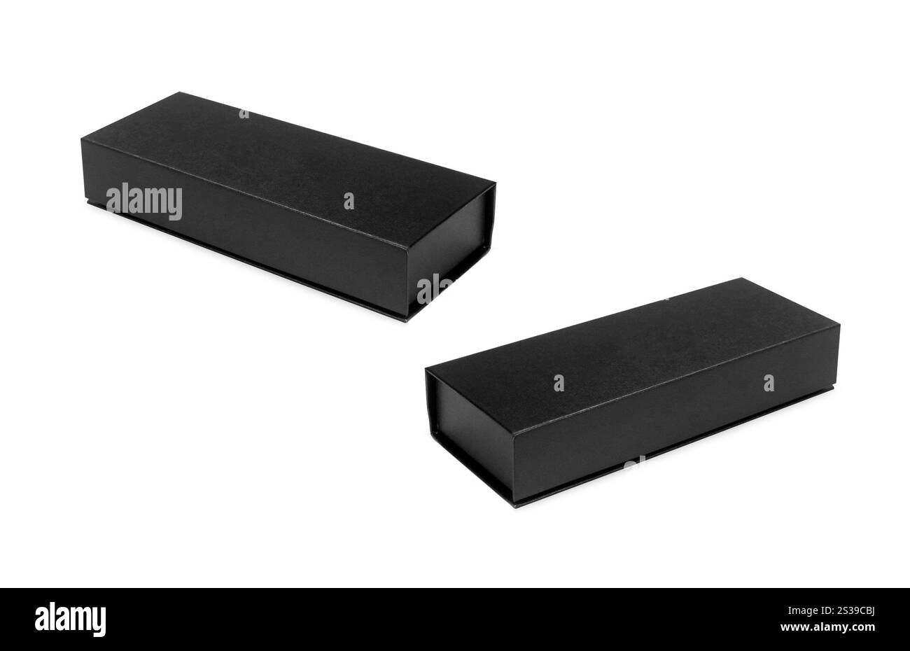 Black boxes over white background. Black boxes Stock Photo - Alamy