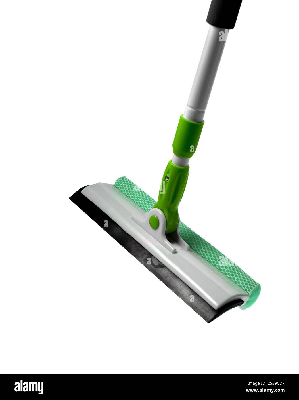 Mop for cleaning windows isolated on white background. Mop for cleaning ...