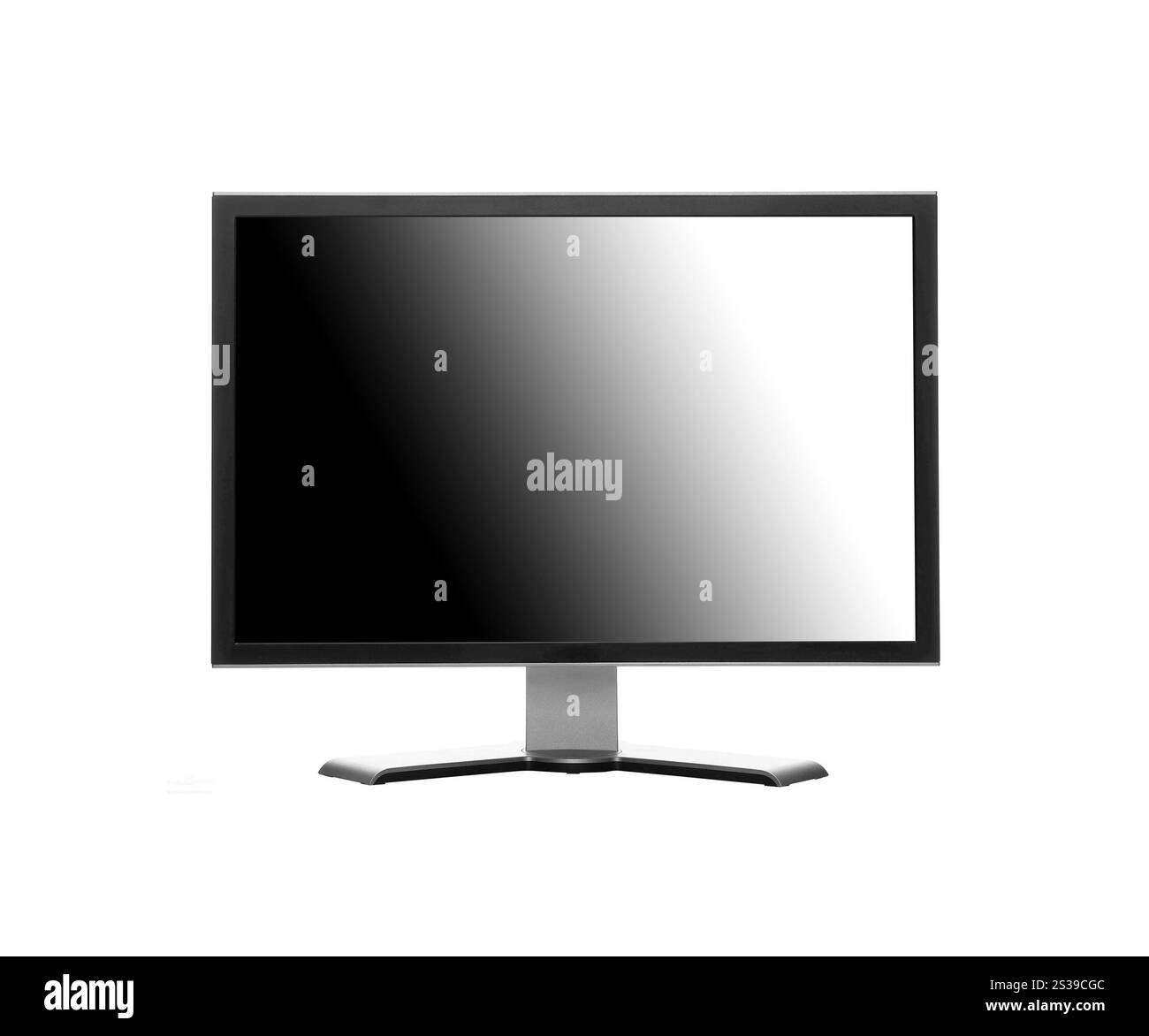 HD Television isolated on white background. HD Television. Isolated ...