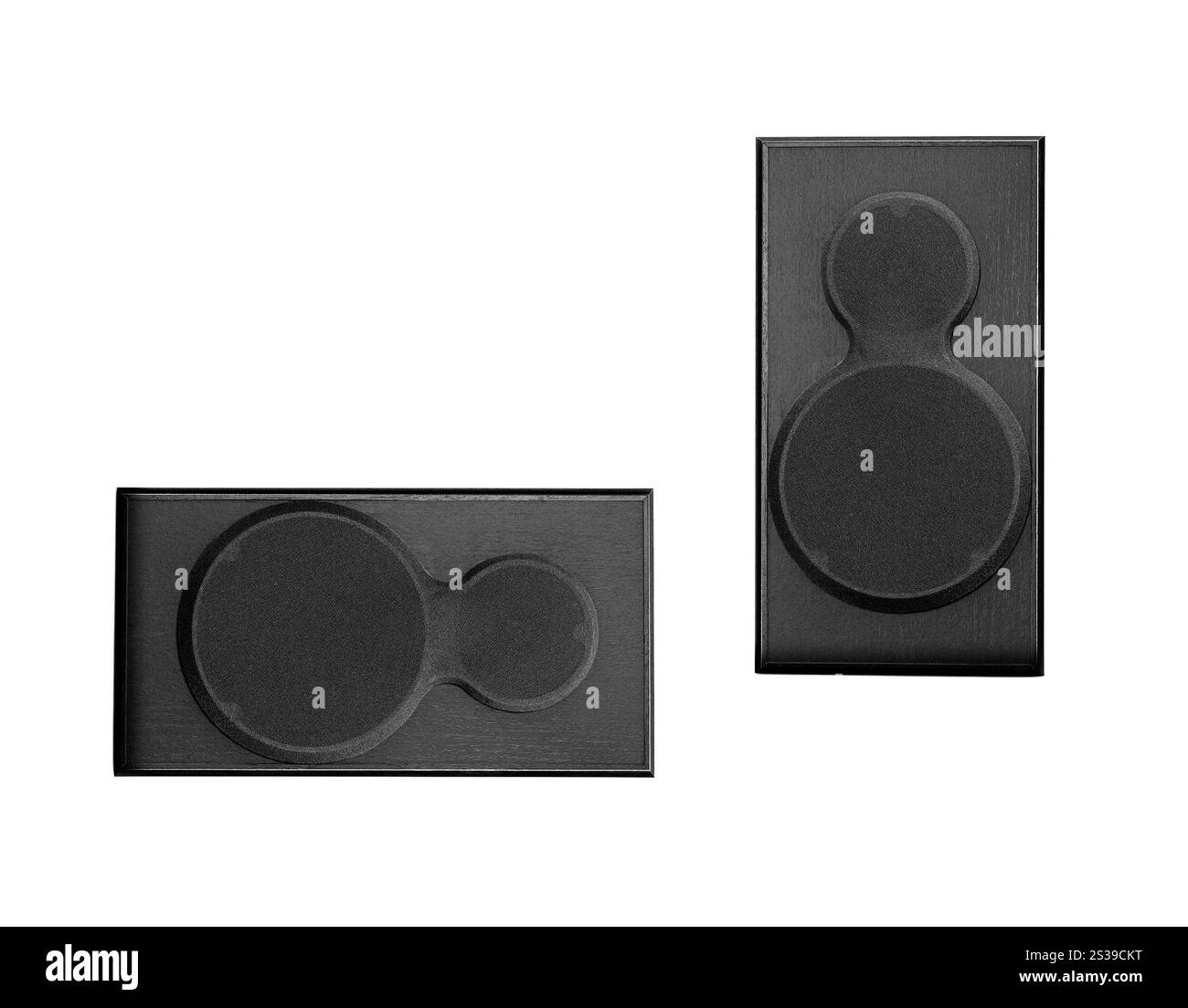 Monitor with speakers Cut Out Stock Images & Pictures - Alamy