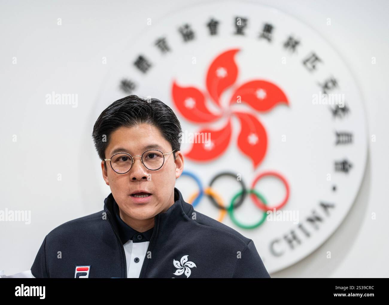 Hong Kong,China.8th January 2025. Kenneth Fok Kai-kong, head of the ...