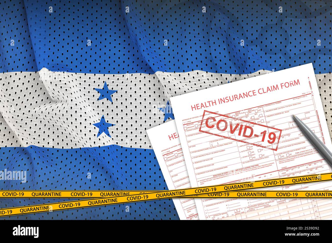 Honduras flag global disease hi-res stock photography and images - Alamy
