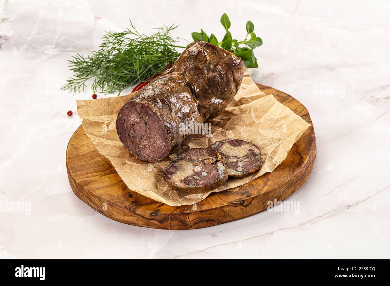 Kazy - traditional Kazakh horse meat sausage Stock Photo - Alamy