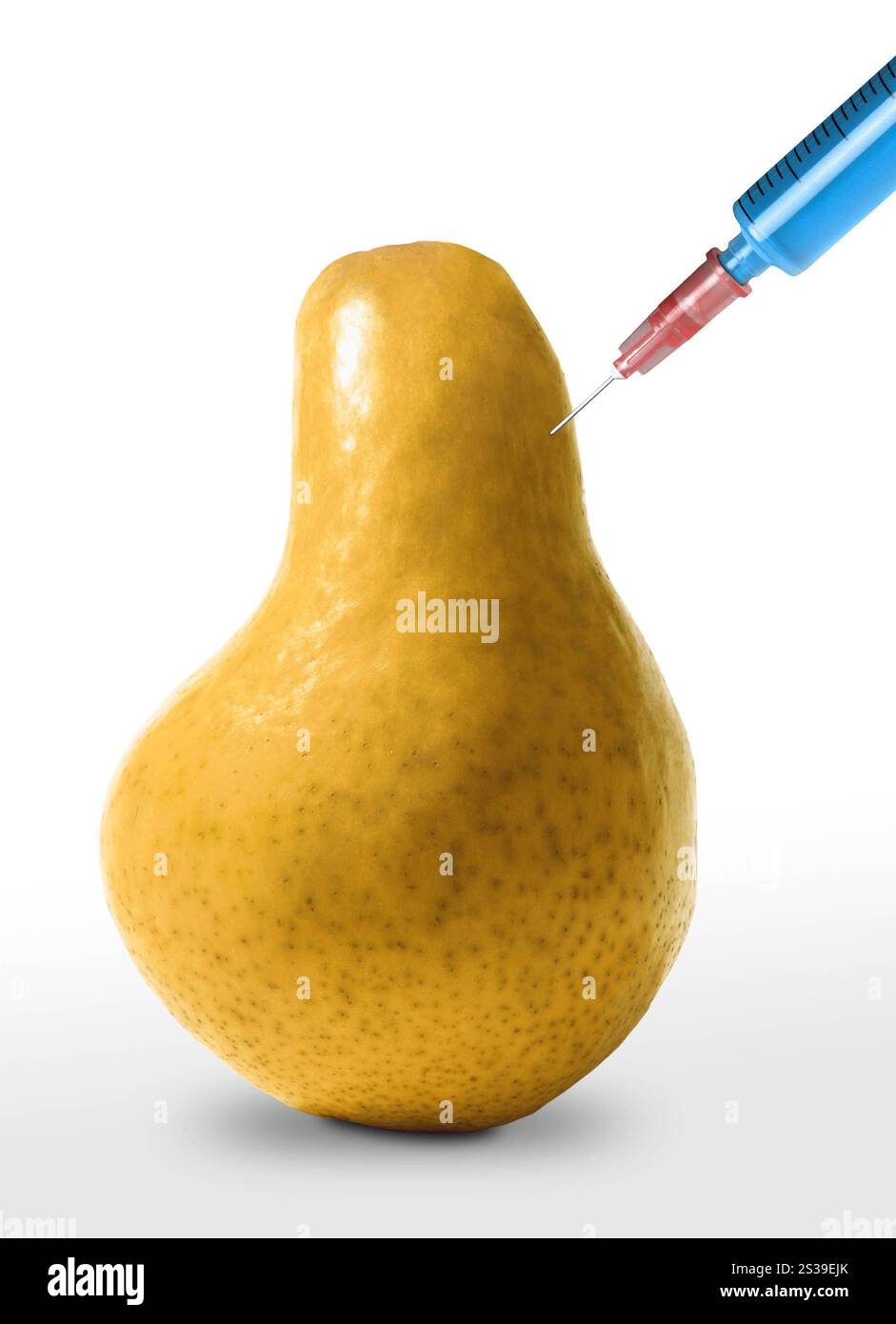 Vitamin Injection isolated on white background. Vitamin Injection Stock ...