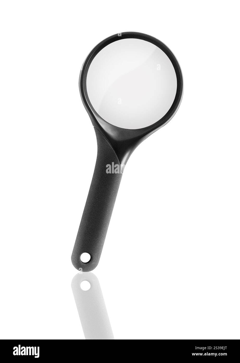 Magnifier isolated on white background. Magnifier Stock Photo - Alamy