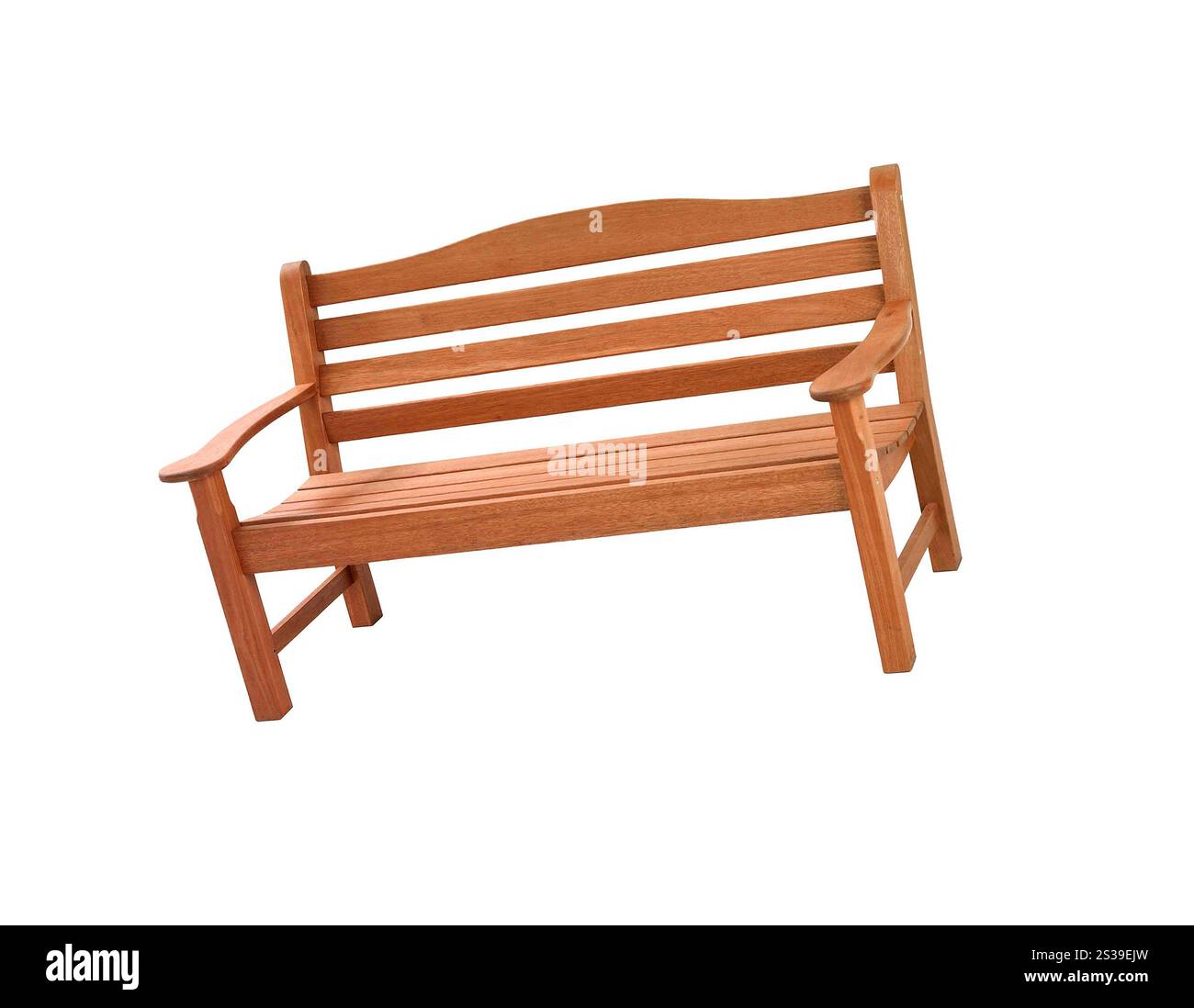 Country bench Cut Out Stock Images & Pictures - Alamy
