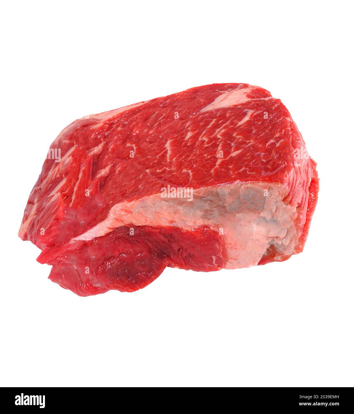 Raw meat steak isolated on white background. Raw meat steak isolated on ...