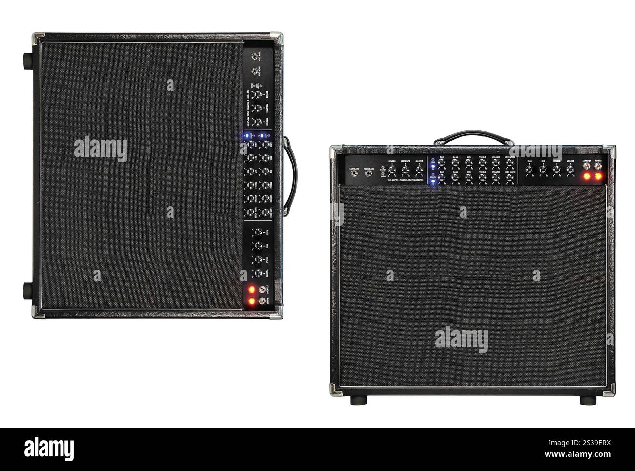 Guitar amplifier isolated on white. Guitar amplifier Stock Photo - Alamy