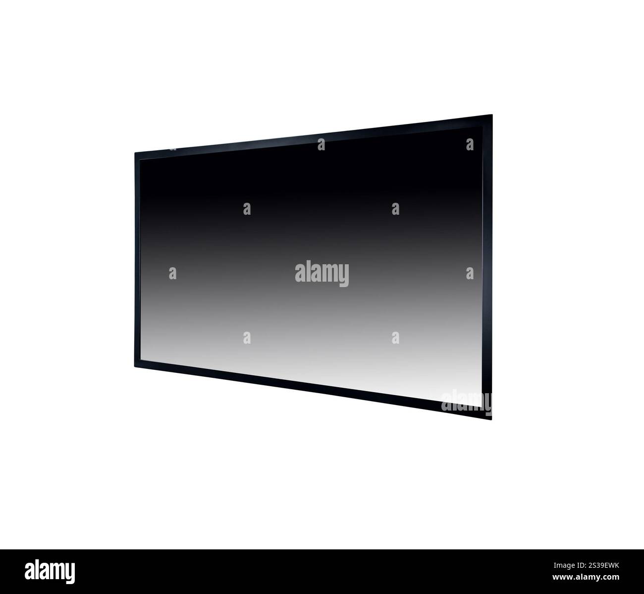 Plasma Screen isolated on white background. Plasma Screen Stock Photo ...