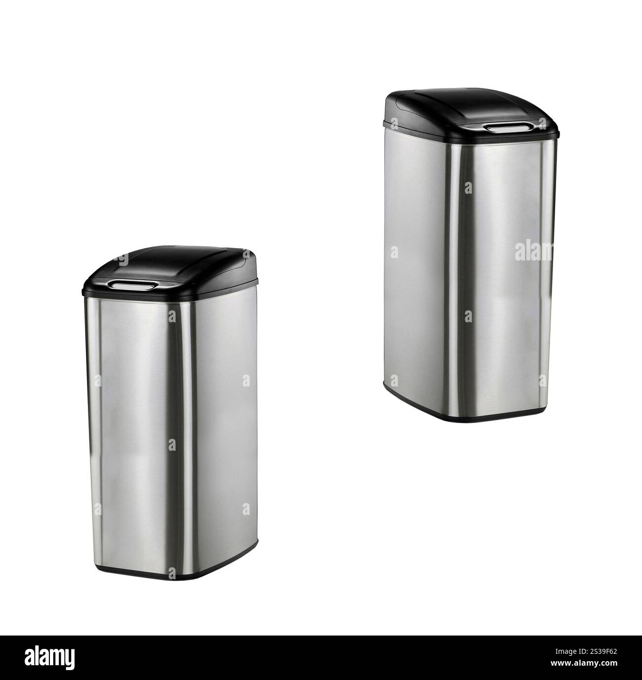 office trash can isolated on white background. office trash can Stock ...