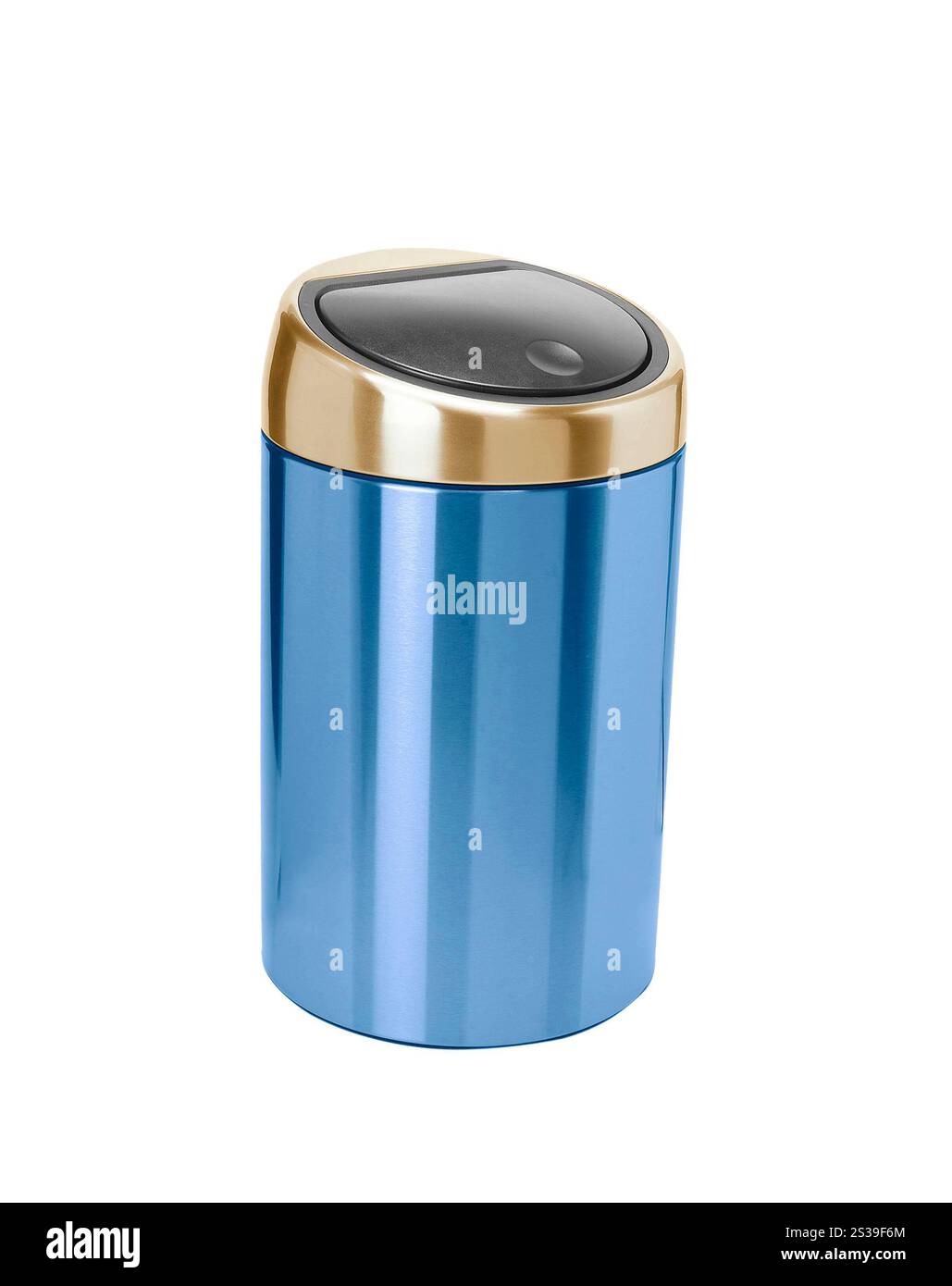 Refuse bin isolated on white background Stock Photo - Alamy