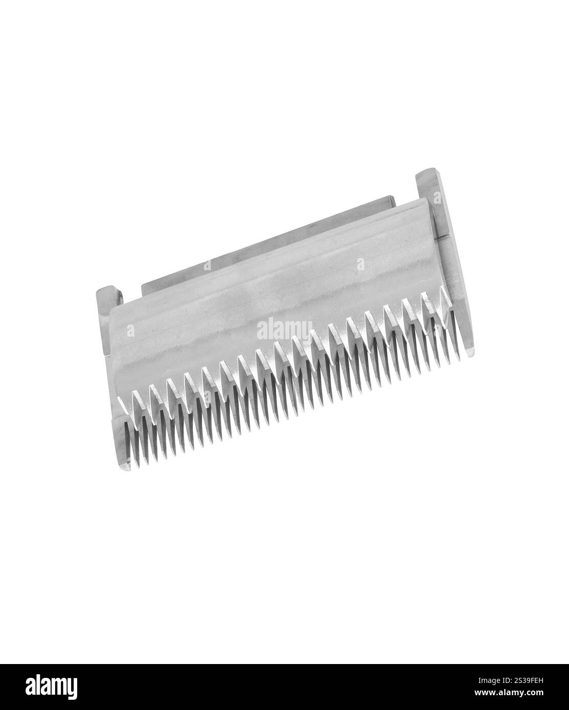 blades closeup isolated on white background. blades closeup Stock Photo ...