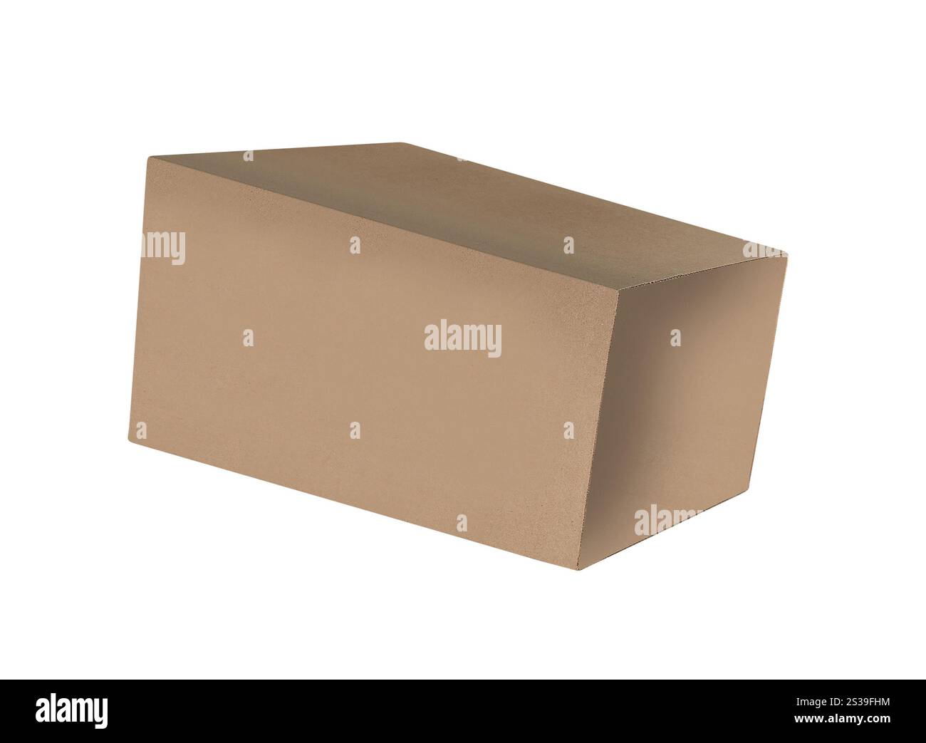 Small cardboard box open Cut Out Stock Images & Pictures - Alamy