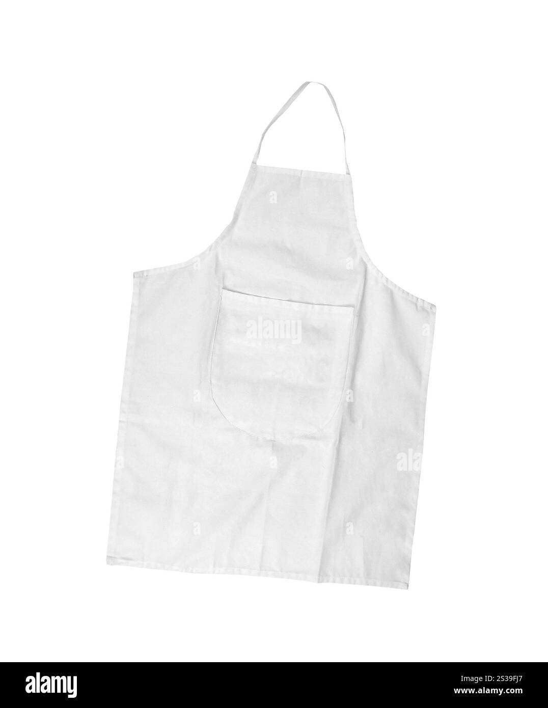 white female apron isolated on white background. white female apron ...