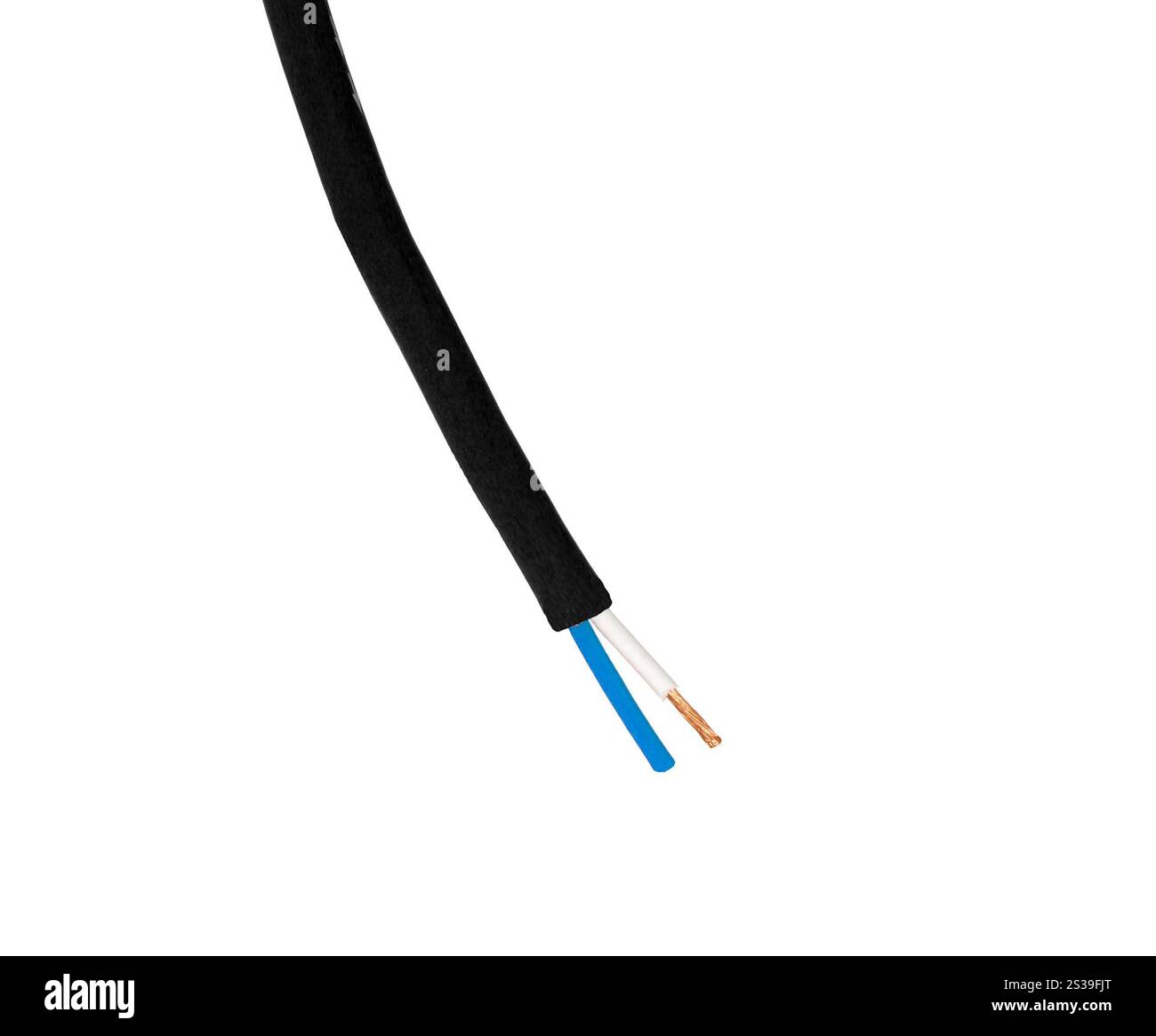 cable isolated on white background. cable Stock Photo - Alamy