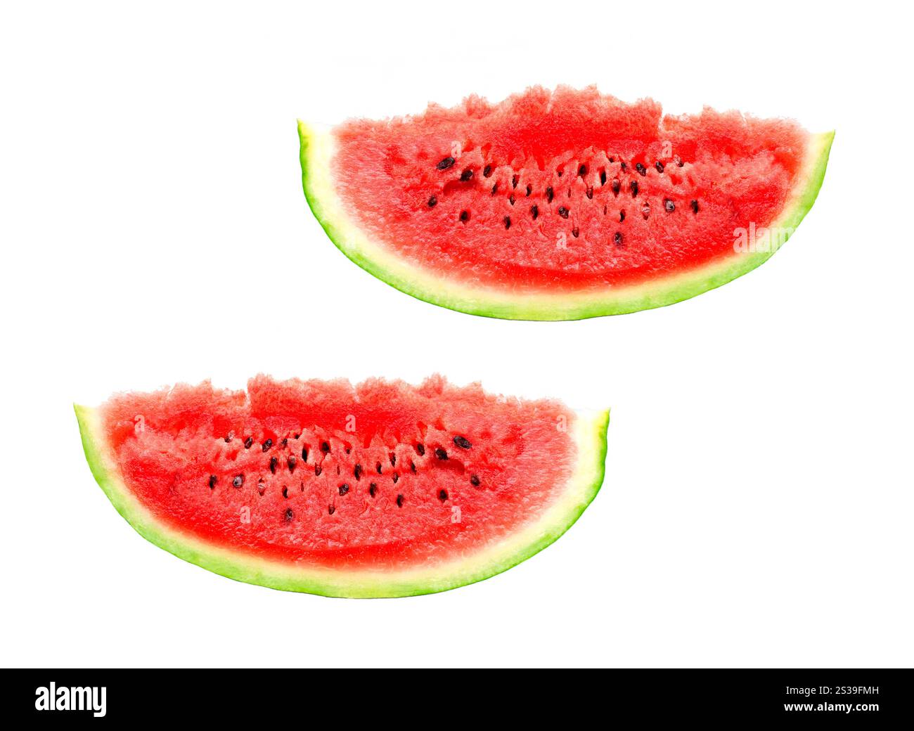 Watermelon slice isolated on white background. Watermelon slice Stock ...