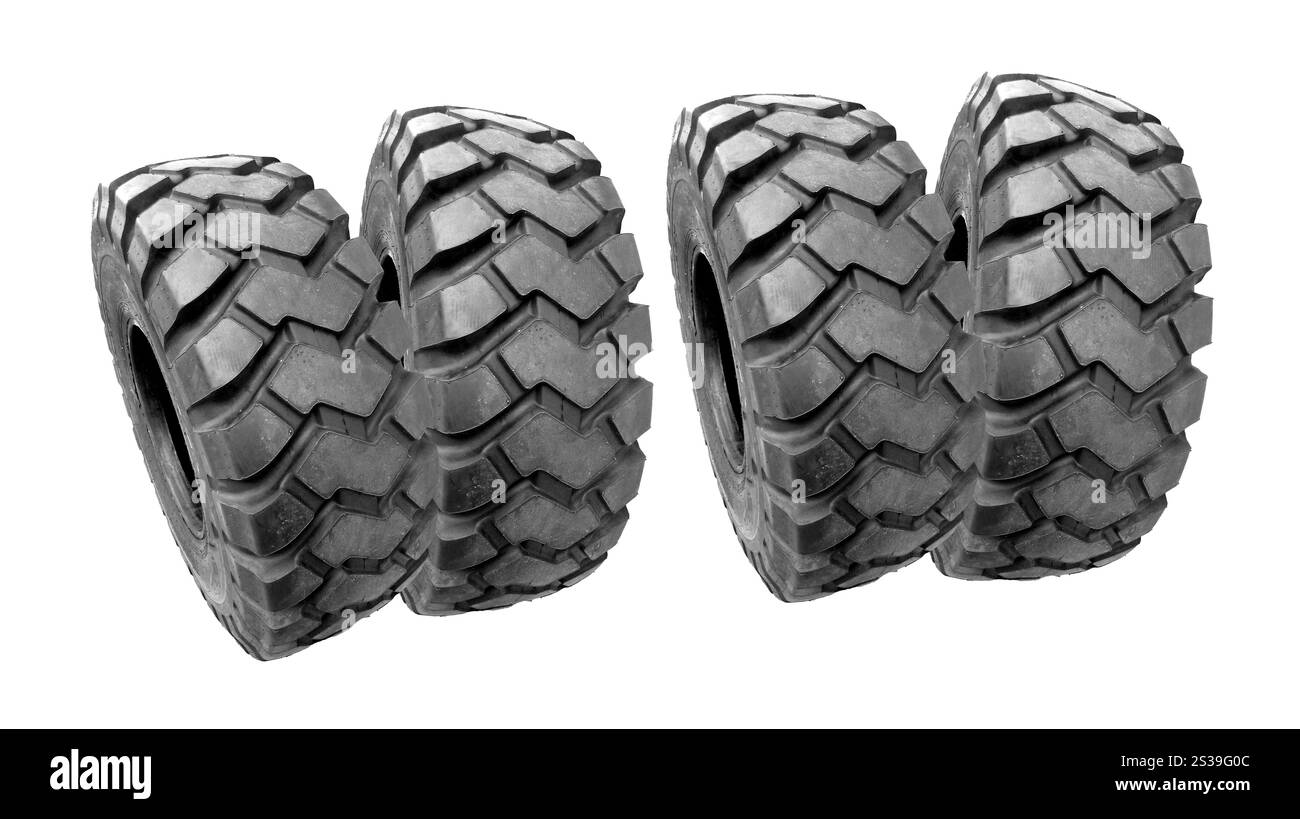 big Wheels. Isolated object on a white background. big Wheels Stock ...