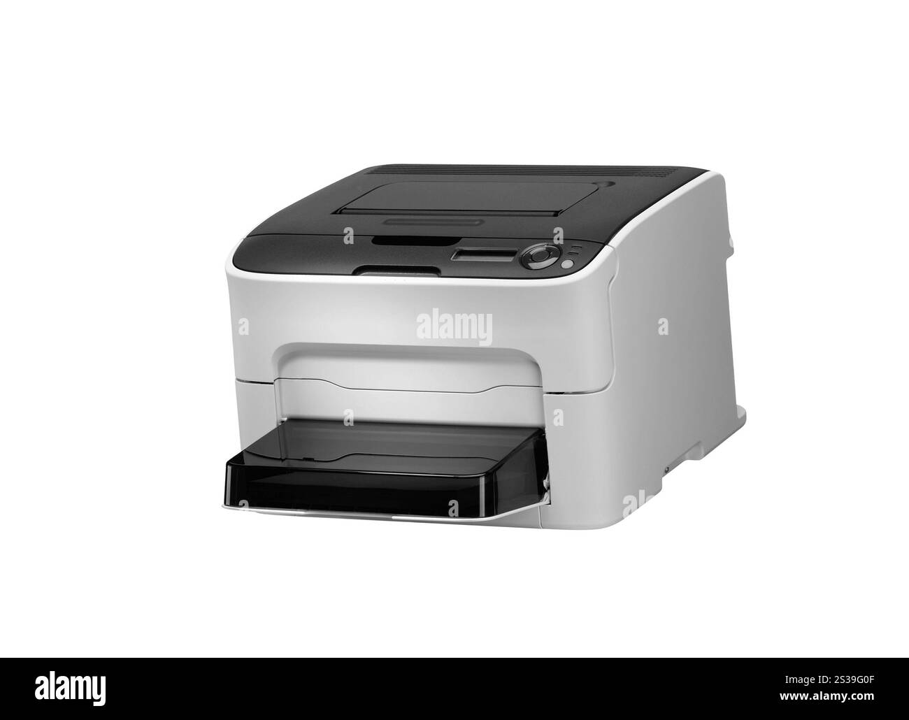 All in one printer scaner isolated on white. All in one printer scaner ...