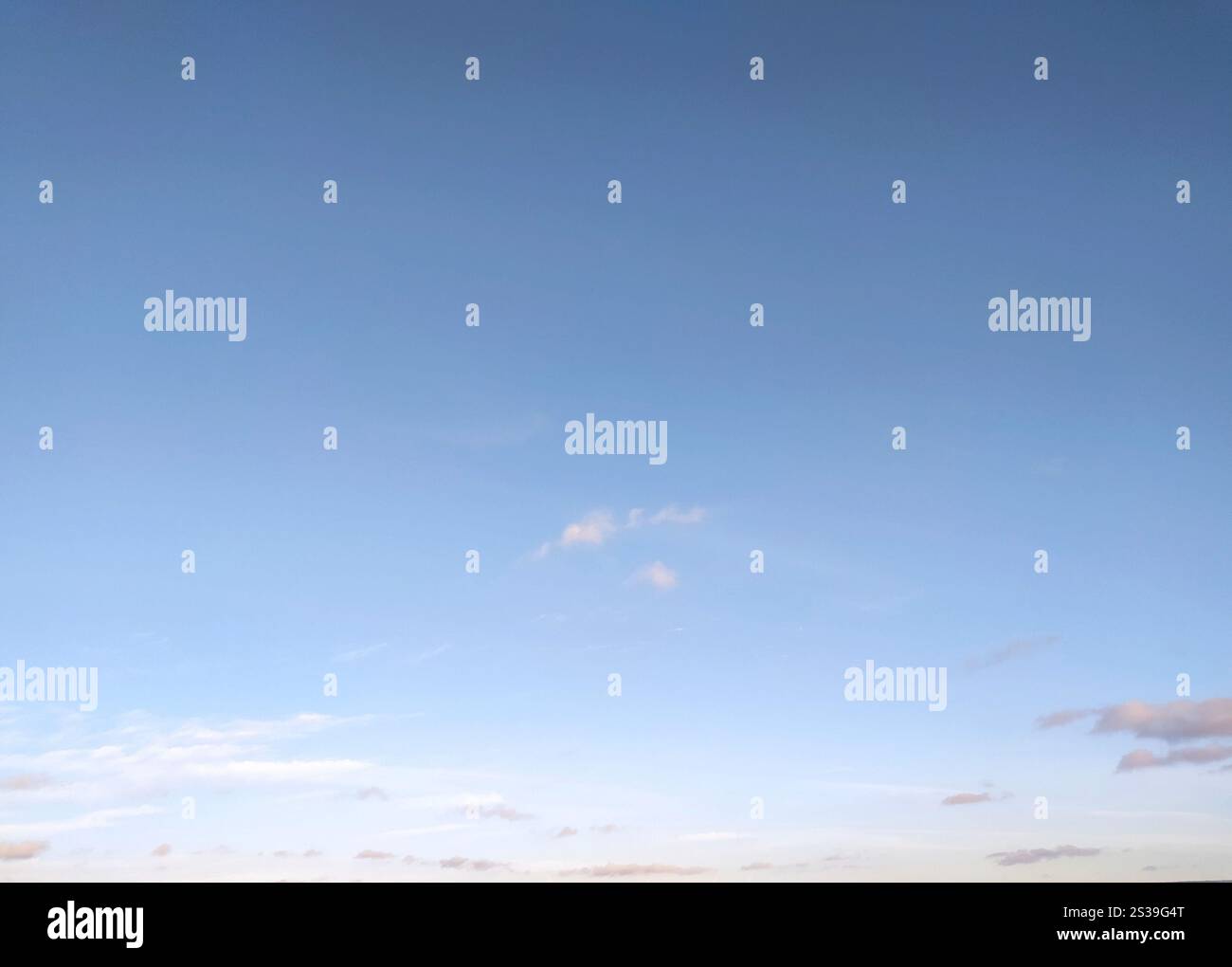 Clear blue sky texture and white fluffy cloud nature background. The ...